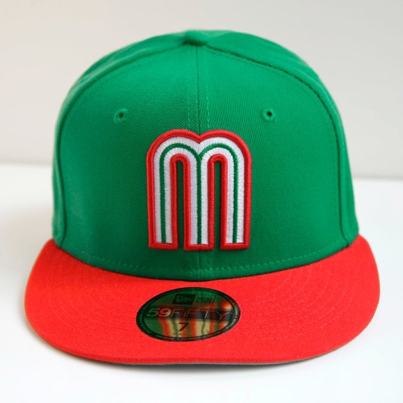 New Era | Accessories | New Era Mexico 59fifty Fitted Cap Greenred ...